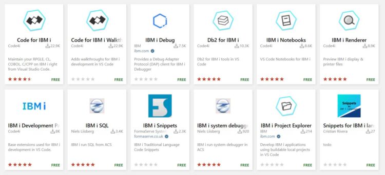 Code for IBM iにDb2 for i関連機能など多数追加 ～新しいスキーマブラウザ、SQLジョブマネージャ｜特集 IBM i 7. ...